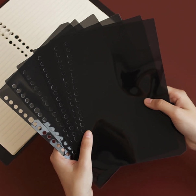 NEJA LIFE แผ่นขั้นดำ 5แผ่น, 6แผ่น ⚫️ สมุดโน๊ต, กระดาษรีฟิว, เครื่อง ...