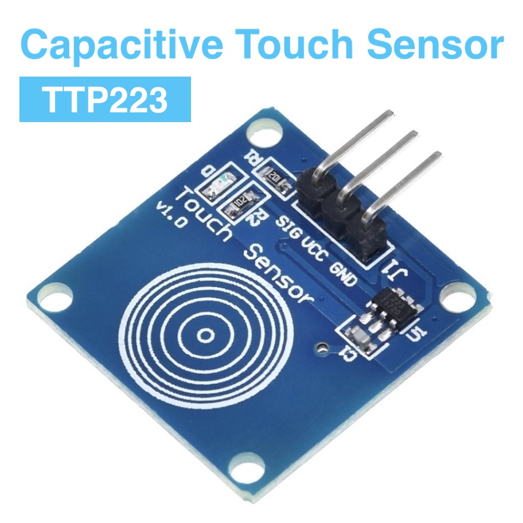 TTP223 Capacitive Touch Sensor Module | Shopee Thailand