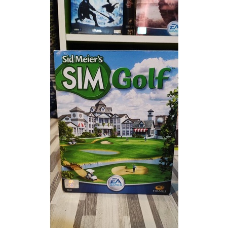 SIM Golf เกมส์คอมแผ่นแท้กล่องใหญ่สมัย EA Thai งานแรร์ไอ้เทมของเก่าหายาก ...