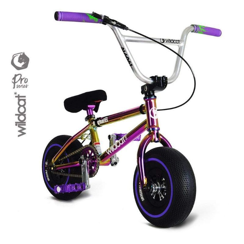 จักรยาน Wildcat Mini BMX 2021 (Pro Joker Purple) | Shopee Thailand