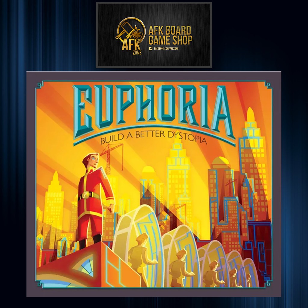 Euphoria Build a Better Dystopia + Gametrayz Insert - Board Game ...