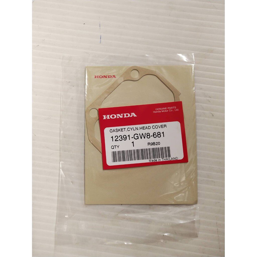 12391-GW8-681 ปะเก็นฝาครอบฝาสูบ สำหรับรุ่น WAVE100 , WAVE110 คาร์บู , DREAM100 C100P อะไหล่แท้ ...