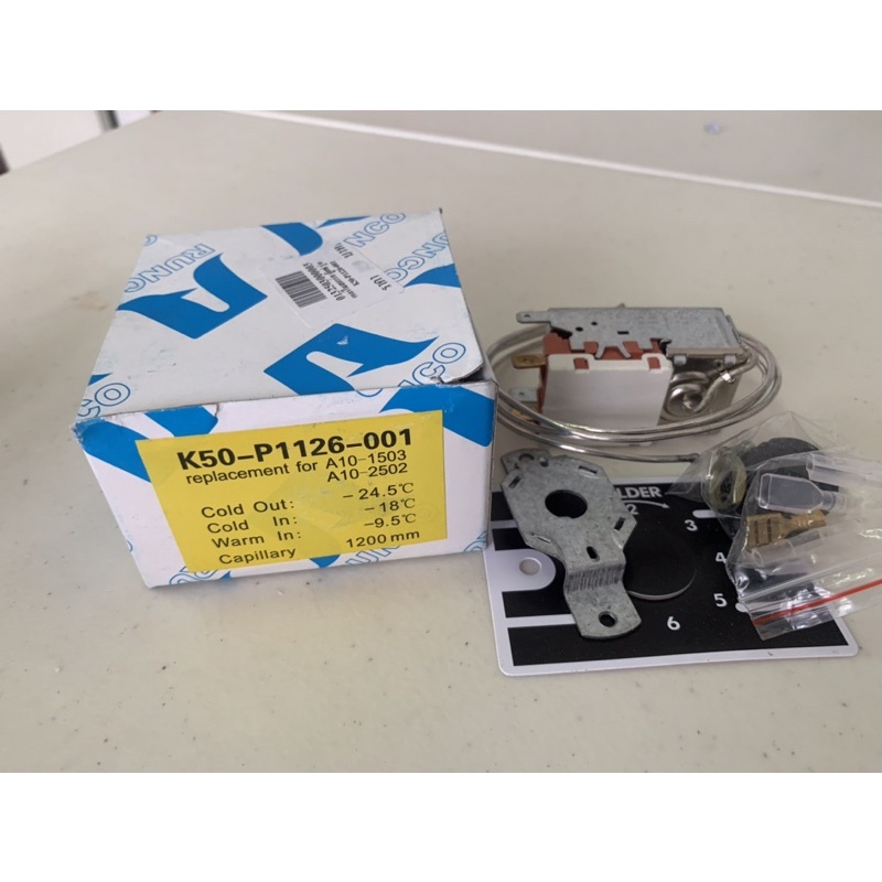 เทอร์โมสตัท (Thermostat) K50-P1126-001(ป้ายเหลือง) | Shopee Thailand