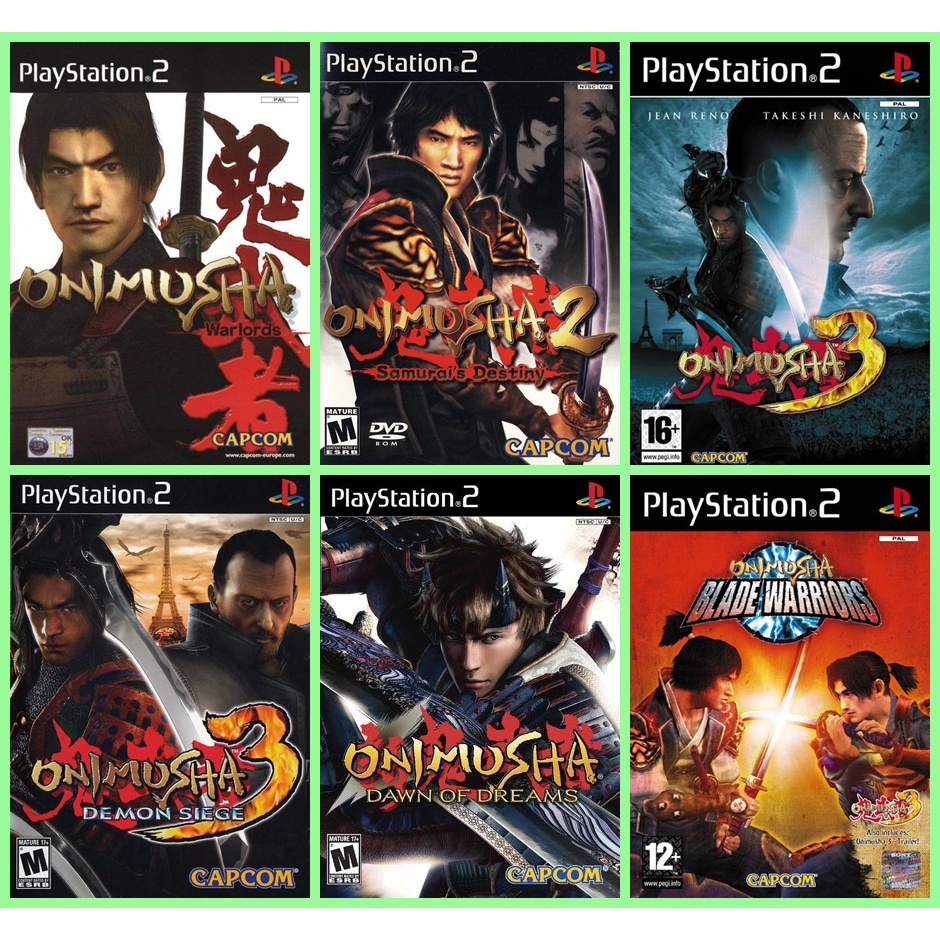 Onimusha ทุกภาค PS2 โอนิมูชา Playstation 2 | Shopee Thailand