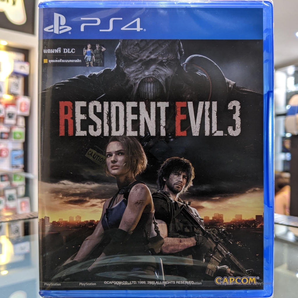 (ภาษาไทย) มือ1 PS4 Resident Evil 3 เกมPS4 แผ่นPS4 (เล่นกับ PS5 ได้ RE3 ...