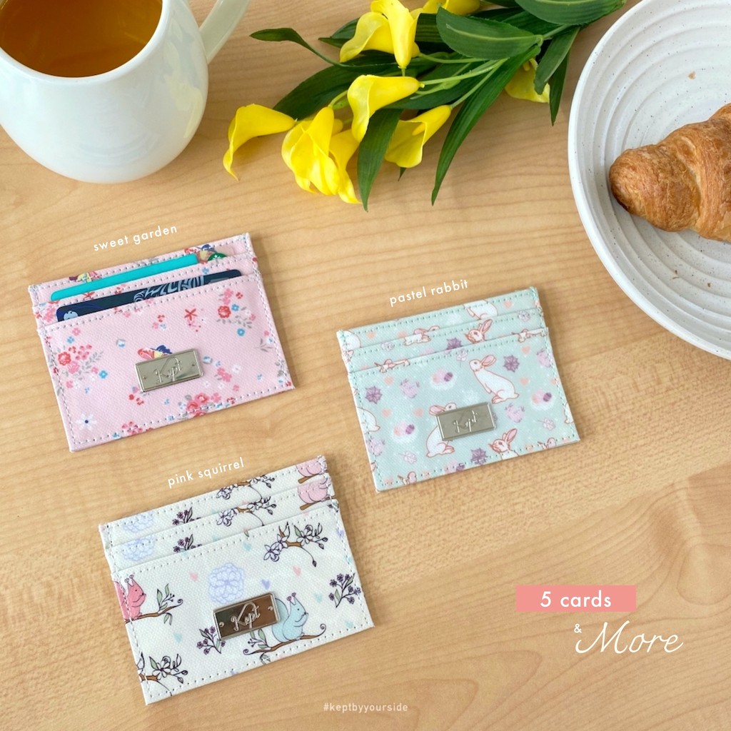 KEPT ซองใส่บัตร 5 ช่อง Card case wallet | Shopee Thailand
