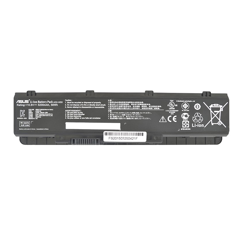 ASUS Battery แบตเตอรี่โน๊ตบุ๊คของแท้ ASUS N45 N45E N45S N45F N45J N55 ...