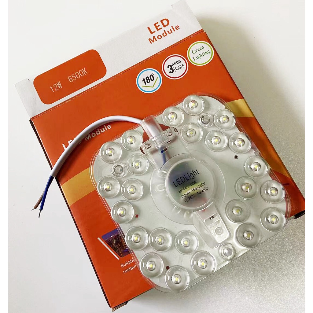 LED แผงไฟ, หลอดไฟlight bulb ชุดเปลี่ยนหลอด led เหลี่ยม, โคมเพดาน LED, 12W 18W 24W 36W, ไฟ ...