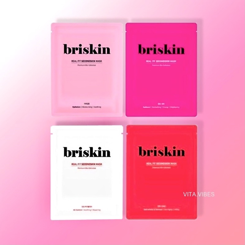 BRISKIN Real Fit Secondskin Mask | Shopee Thailand
