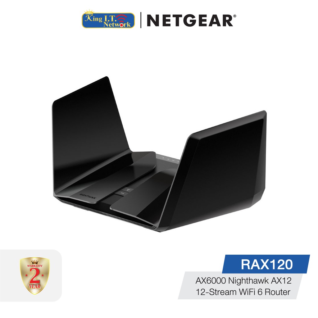 NETGEAR (RAX120) Nighthawk AX12 (AX6000) 12-Stream WiFi-6 Router ...