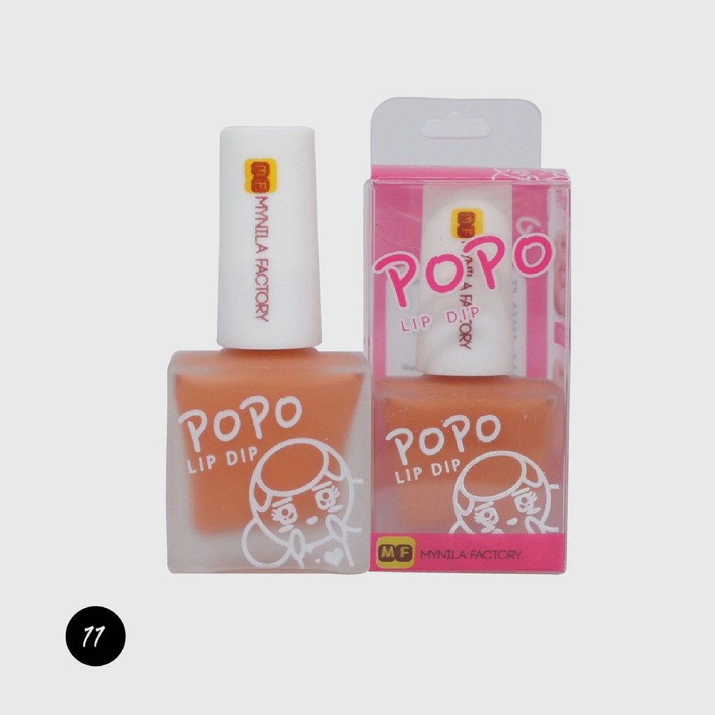ลิปดิป mynila factory popo lip dip | Shopee Thailand