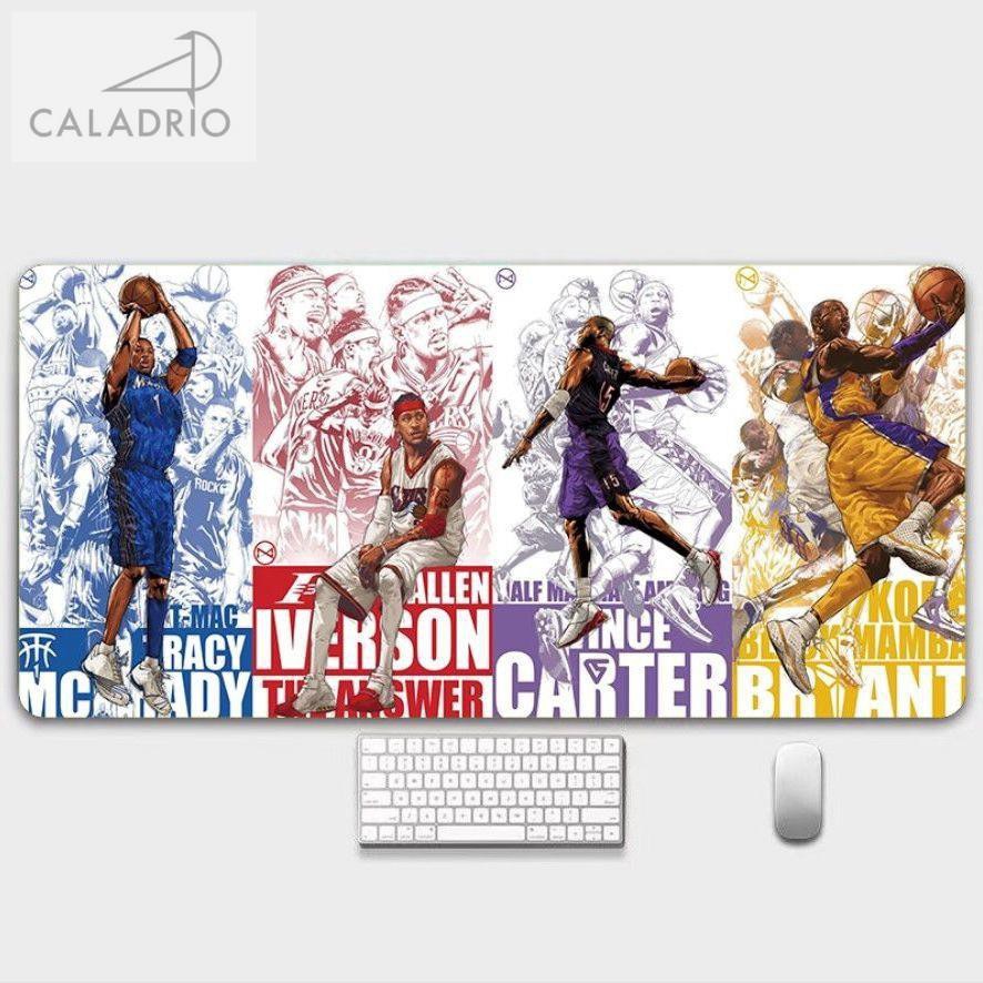 NBA mouse pad แผ่นรองเม้าส์ ที่รองเม้าส์ เกมมิ่ง ขนาดใหญ่ | Shopee Thailand