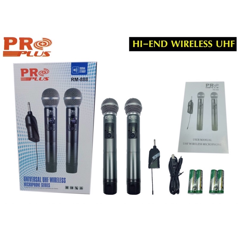 ไมค์ลอยยี่ห้อProplusรุ่นRM888 | Shopee Thailand