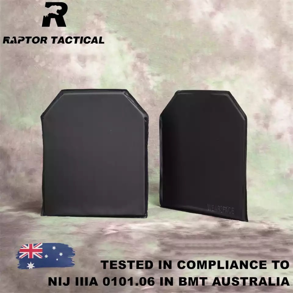 แผ่นเกราะอ่อน Level IIIA 3A Aramid Soft Ballistic Panel Two Pieces ...