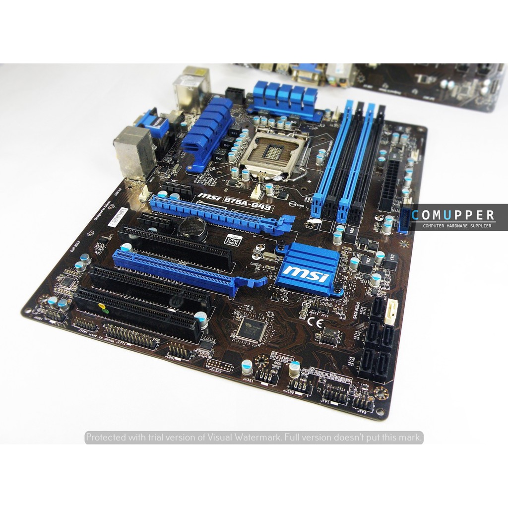 [1155] MSI B75A-G43 Military Class III สวย สเปคดี | Shopee Thailand