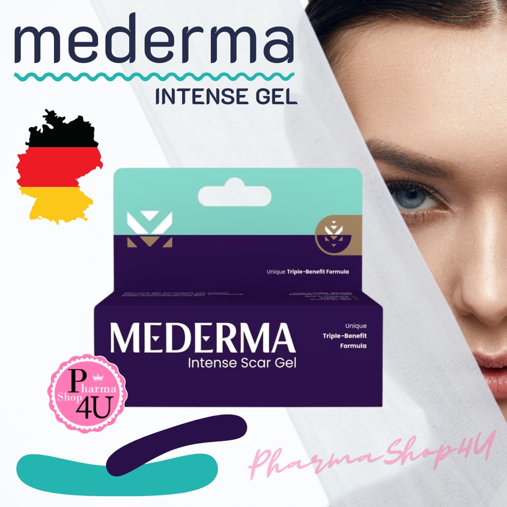 Mederma Intense Gel แผลจางไว ฉลากไทยแท้💯 มีเดอร์ม่า 10/20กรัม | Shopee ...