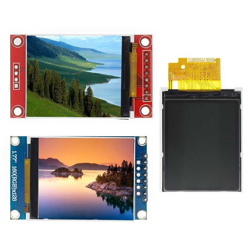 1.77 1.8 inch TFT LCD Module LCD Screen SPI serial 51 drivers 4 IO ...