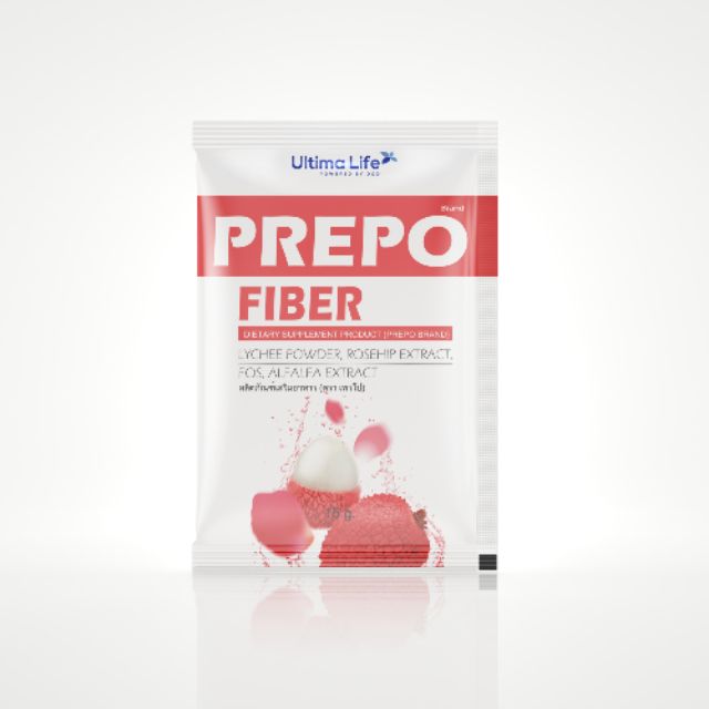 Ultima Life Prepo fiber อาหารเสริม ไฟเบอร์ | Shopee Thailand