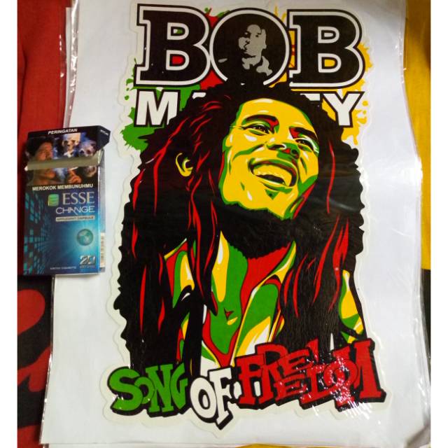 Bob marley rasta reggae silk Sticker | Shopee Thailand