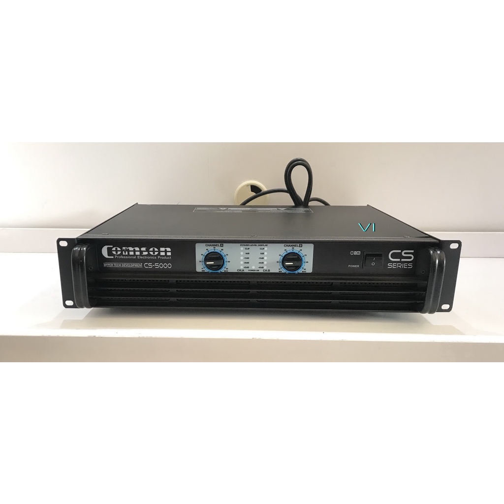เพาเวอร์แอมป์ เครื่องขยายเสียง COMSON รุ่น CS-5000 กำลังวัตต์ 420W x2 ที่ 8 โอห์ม | Shopee Thailand