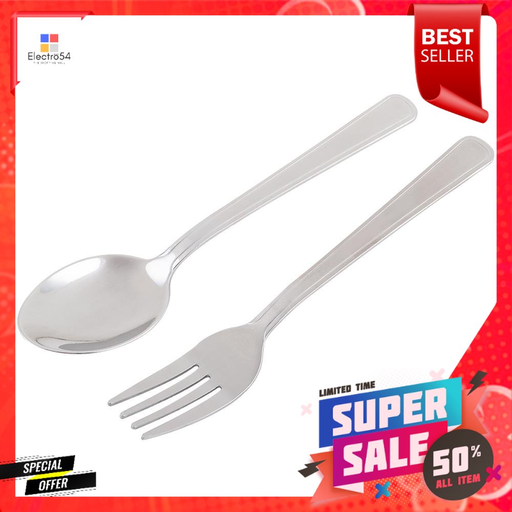 ชุดช้อนส้อมสเตนเลส ZEBRA Classic II 6 คู่/ชุดSTAINLESS CUTLERY SET ...