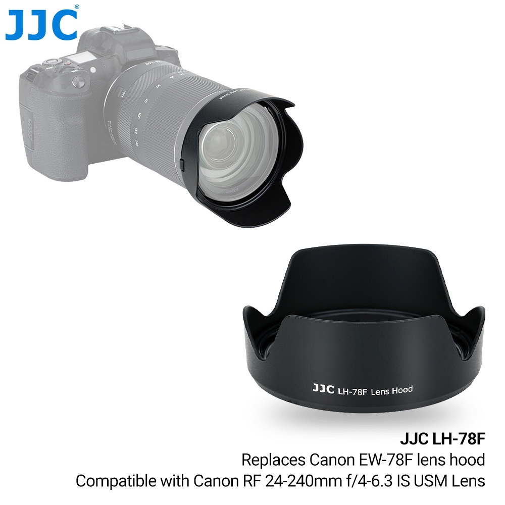 JJC Lens Hood ฝาครอบเลนส์กล้อง Canon RF 16mm / 35mm / 50mm F1.8 STM / 85mm F2 / 15-35mm / 24 ...