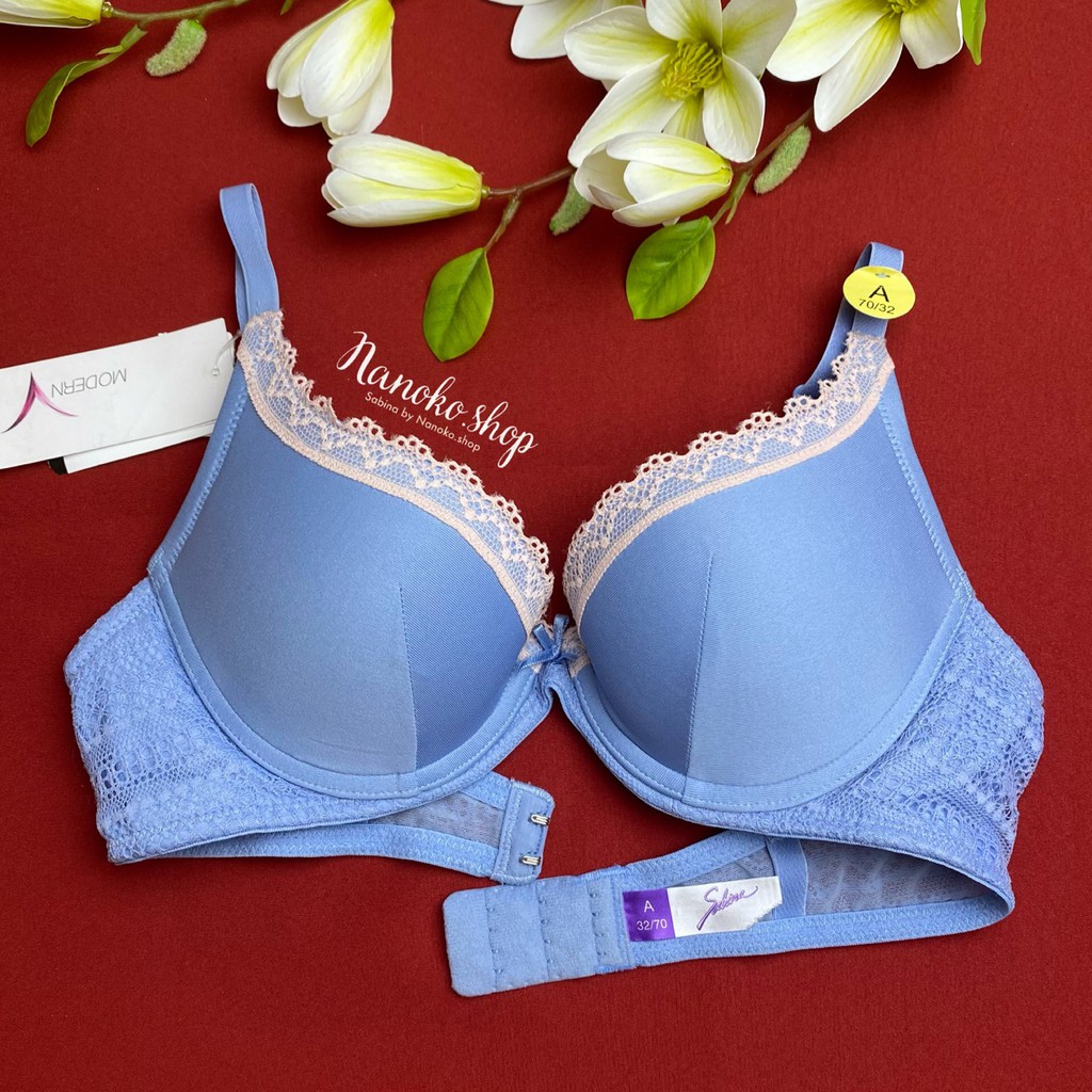32A,32C ชุดชั้นในซาบีน่า รุ่น MODERN V รหัส SBI888BL | Shopee Thailand
