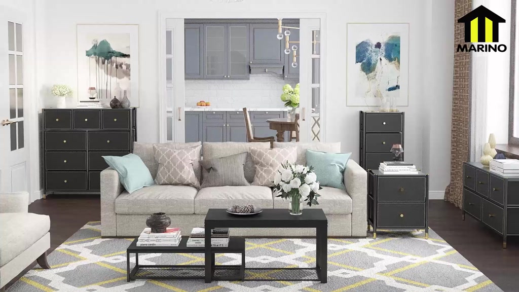 Marino Home (สินค้าพรีเมี่ยม) ลิ้นชักใส่ของ ตู้ลิ้นชัก ใส่ของ 8 ช่อง แถมฟรี!! กล่องรองเท้า แพ็ค ...