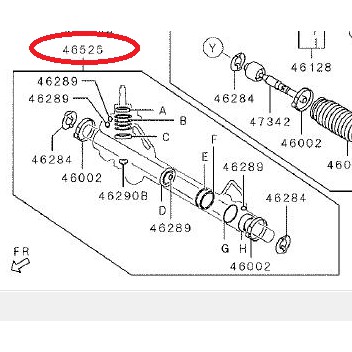 ชุดซ่อมแร็คพวงมาลัย Triton Pajero ไทรทัน ปาเจโร่ Mitsubishi มิตซูแท้ ...