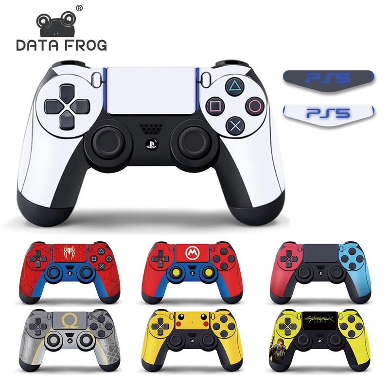 สติกเกอร์ DATA FROG PS4 สําหรับจอยสติ๊ก PS4 Slim PS4 Pro Gamepad ...