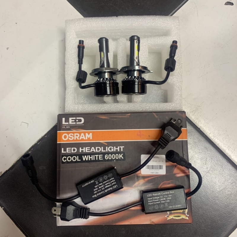 หลอดไฟ Osram LED H4 Cool White 6000K | Shopee Thailand