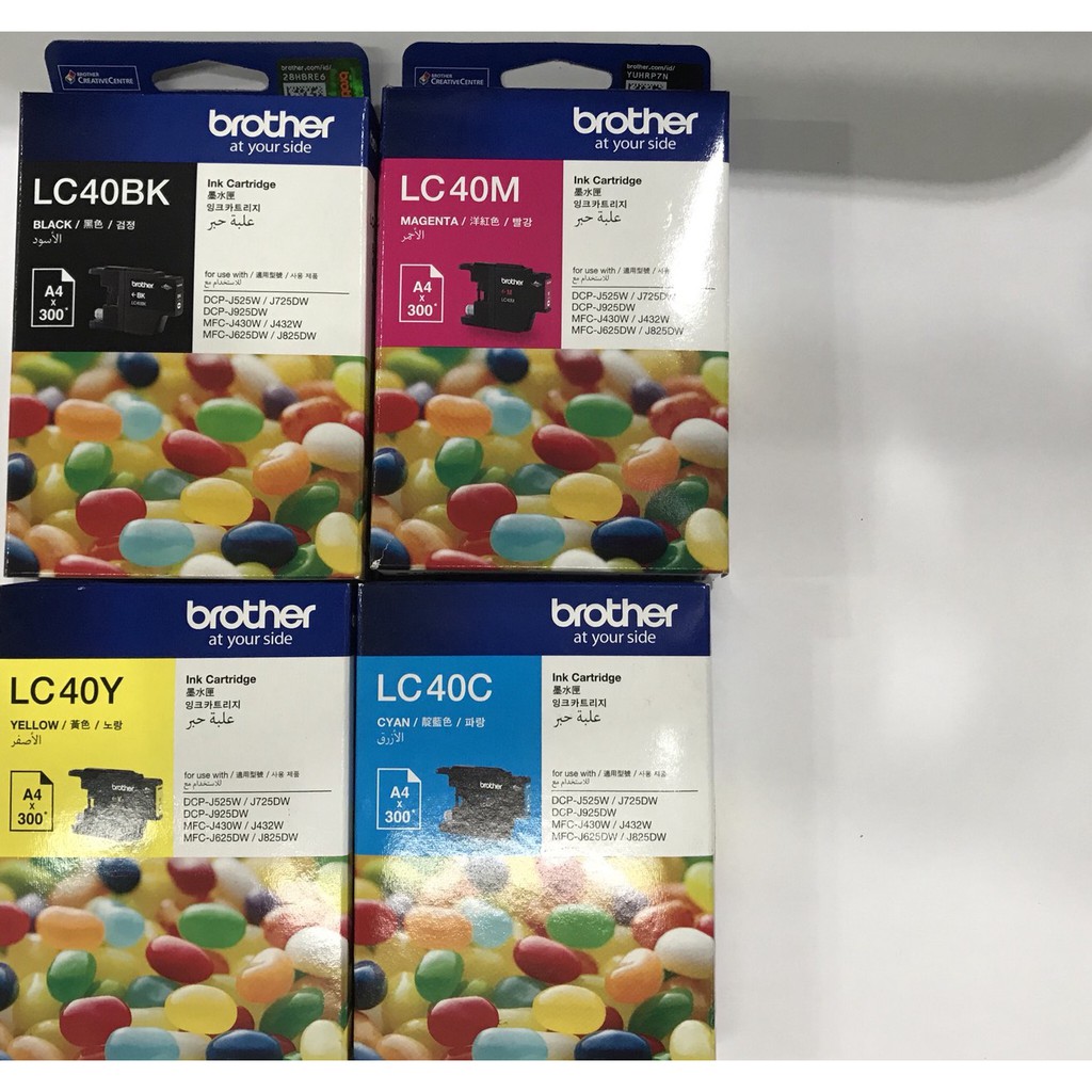 Brother lc 40 4สี | Shopee Thailand