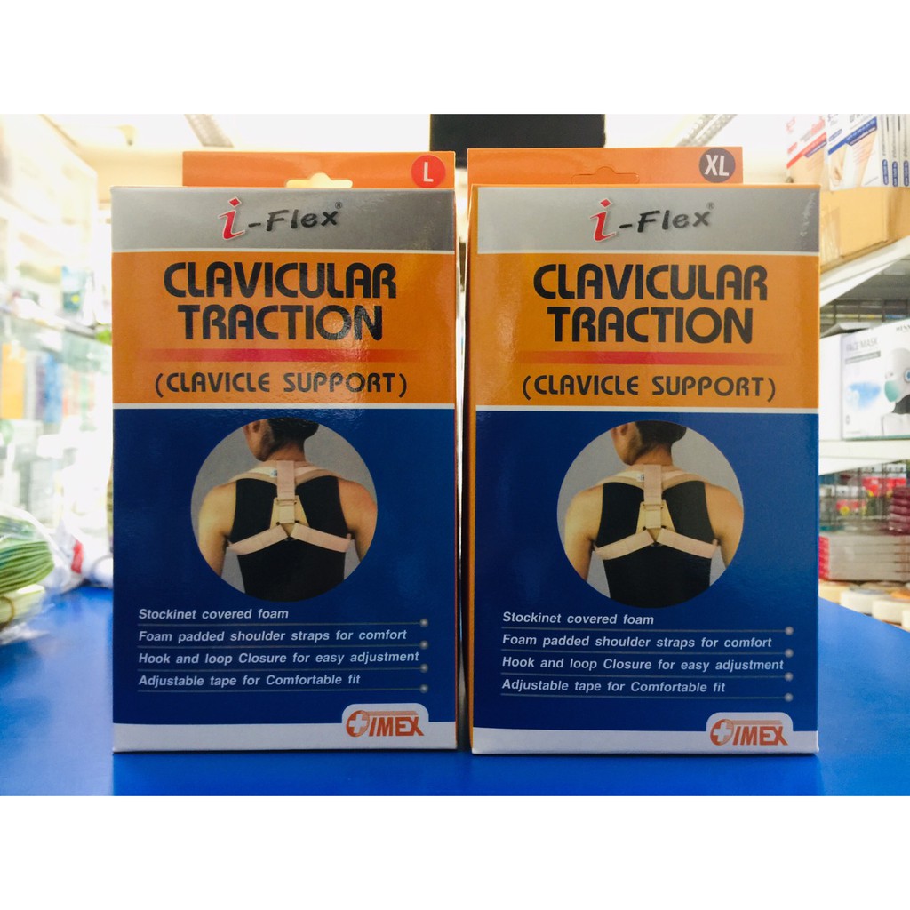 i-Flex Clavicular Traction(Clavicle support) ที่พยุงบริเวณไหปลาร้า พยุง ...