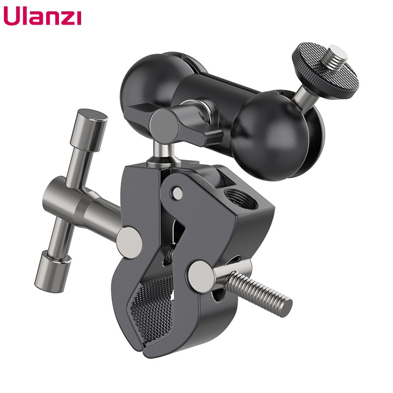 Ulanzi Super Clamp Magic Arm 1/4 3/8 Multi-function Ball Head Clamp ...