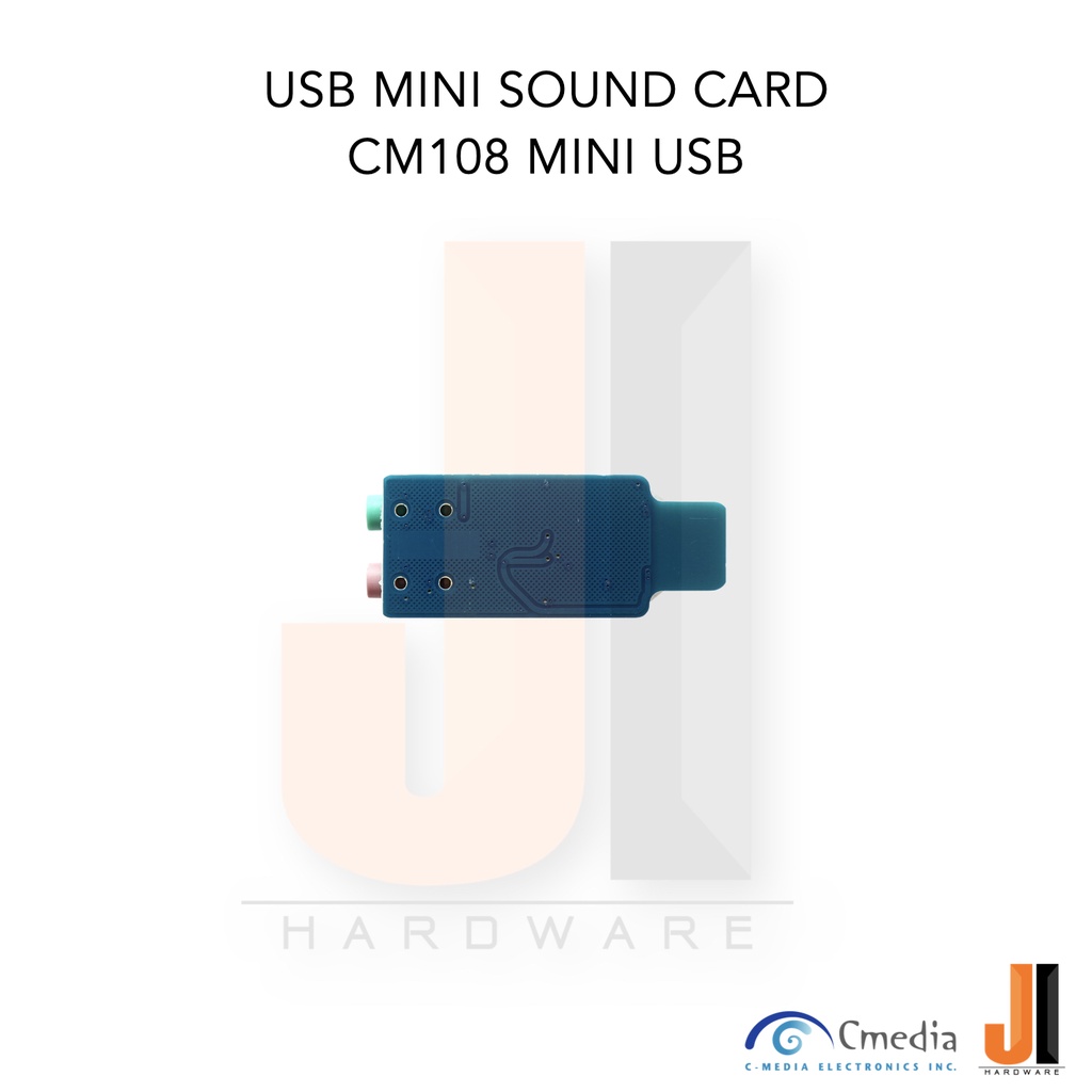 USB Mini Sound Card CM108 Mini 2.0 Channel (สินค้าใหม่ มีการรับประกัน ...