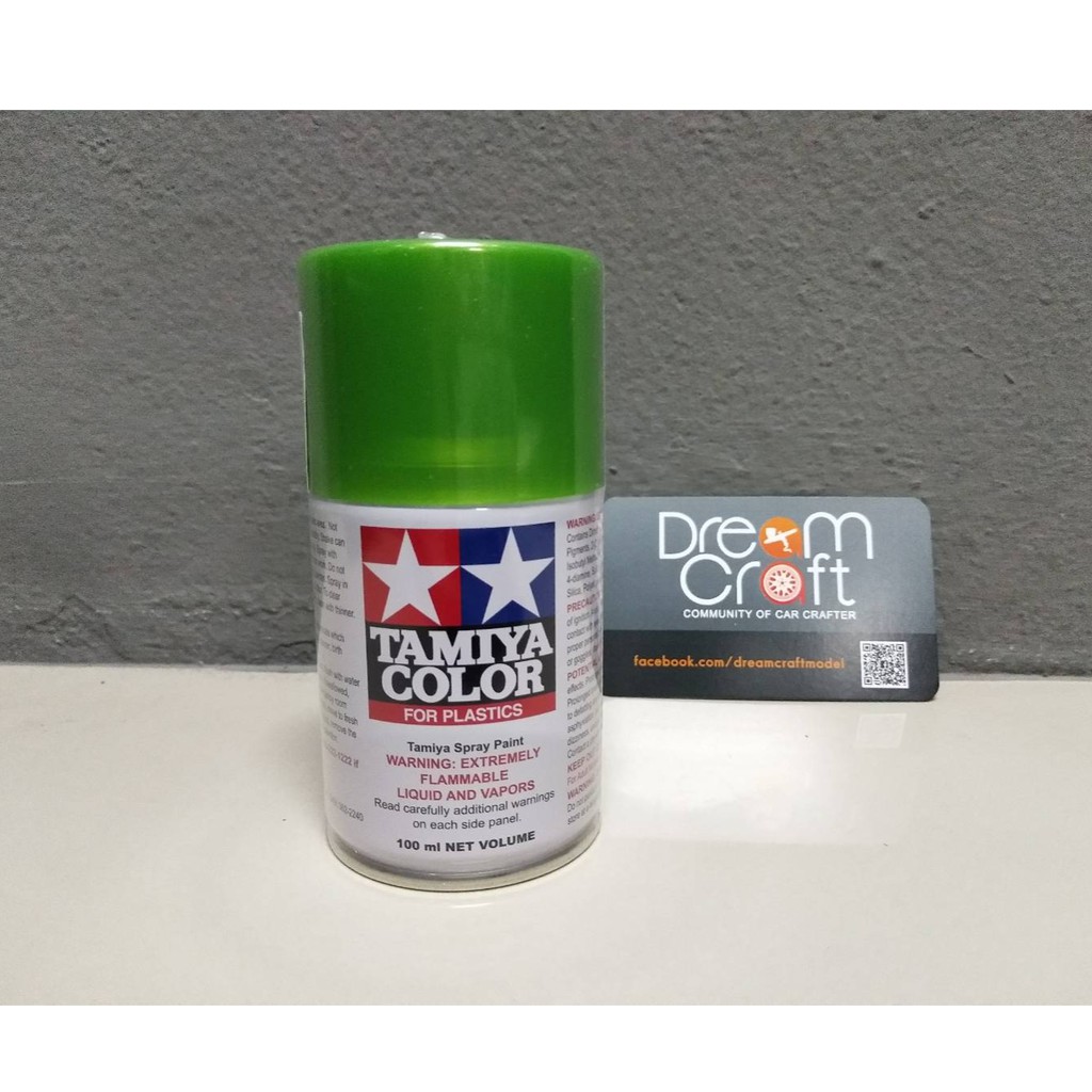 TAMIYA TS-52 Candy Lime Gress (สีสเปรย์ TS Spray DreamCraft Model ...