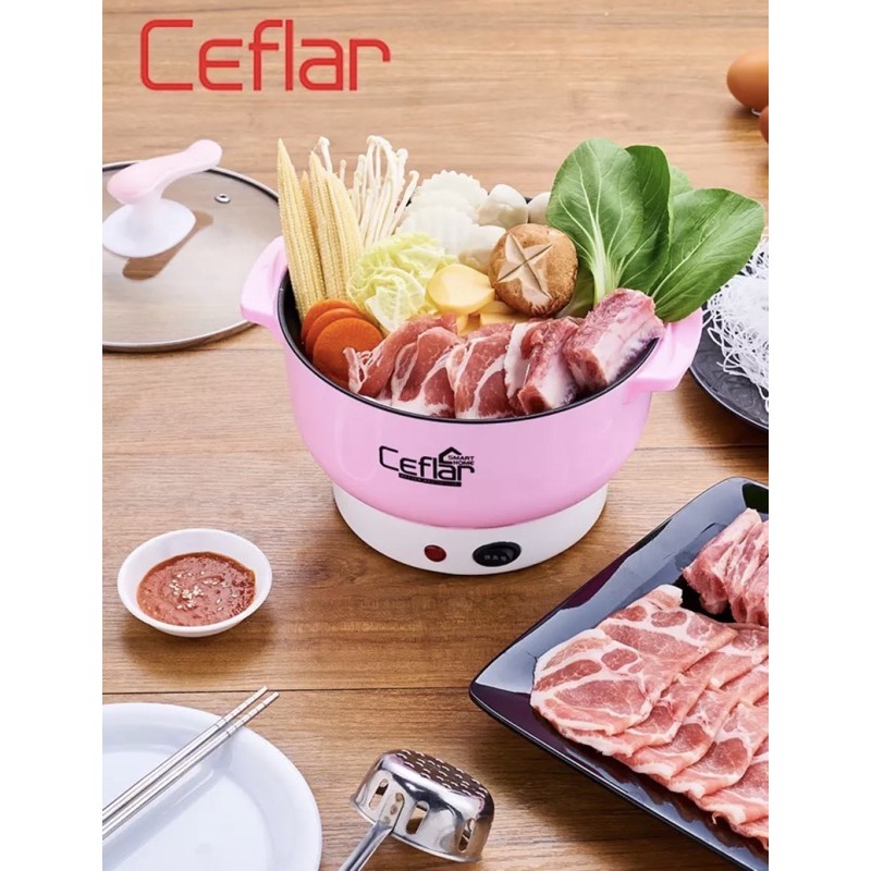 Ceflar หม้อสุกี้อเนกประสงค์ รุ่น CSH-09 | Shopee Thailand