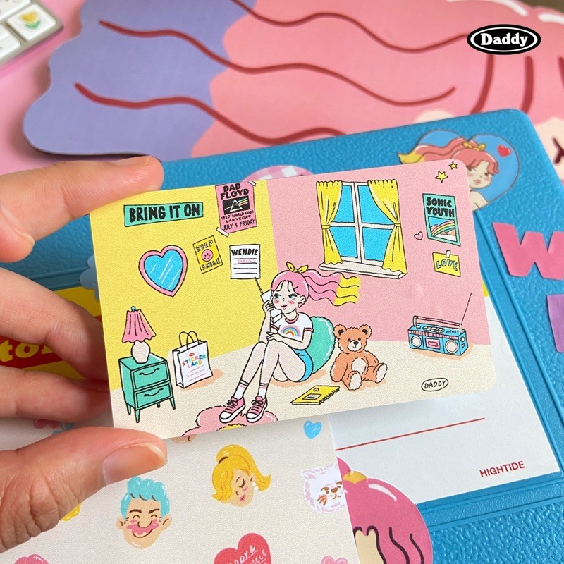 DADDY | Cover Card Sticker Set1 | Shopee Thailand