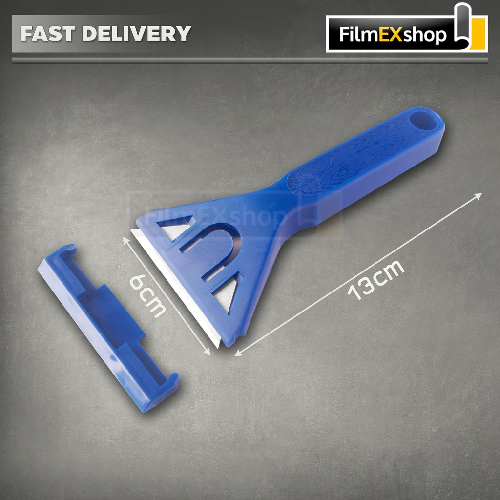 มีดขูดทำความสะอาดกระจก มีดขูดสี ลอกฟิล์ม คัตเตอร์ขูดสี เครื่องมือติดฟิล์ม Scraper SCR-42 ...