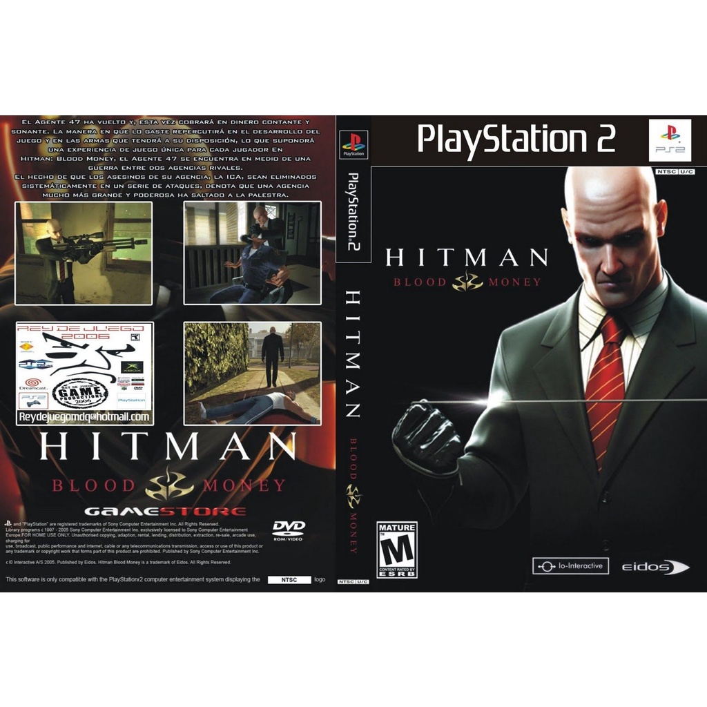 แผ่นเกมส์ PS2 Hitman - Blood Money คุณภาพ ส่งไว (DVD) | Shopee Thailand