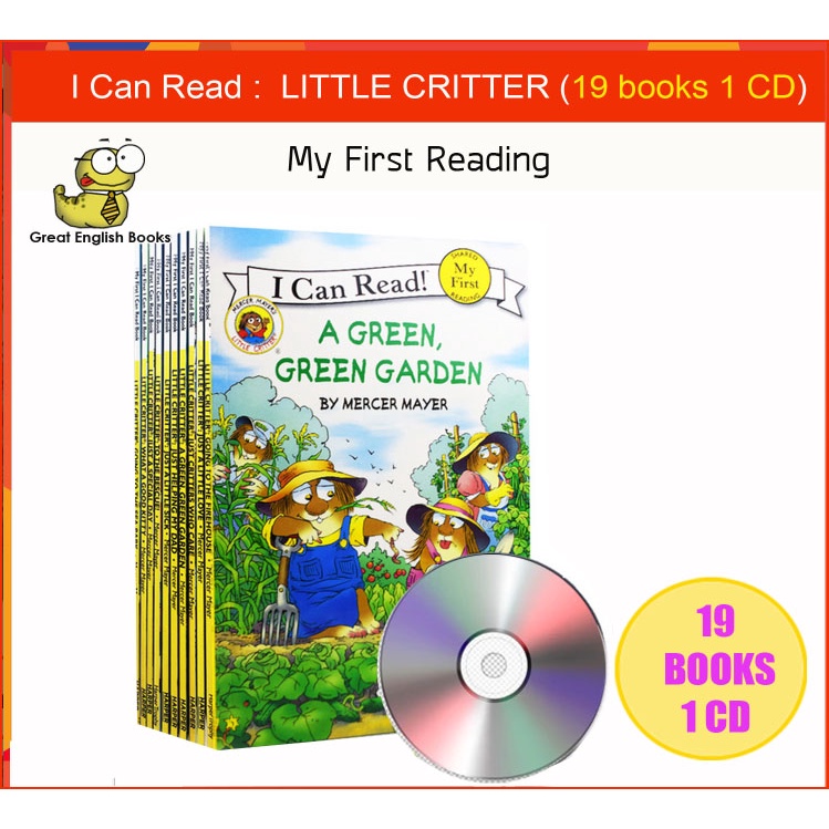 ใหม่พร้อมส่ง 🍎 LITTLE CRITTER 🍎 จากสำนักพิมพ์ชื่อดัง I Can Read ระดับ ...
