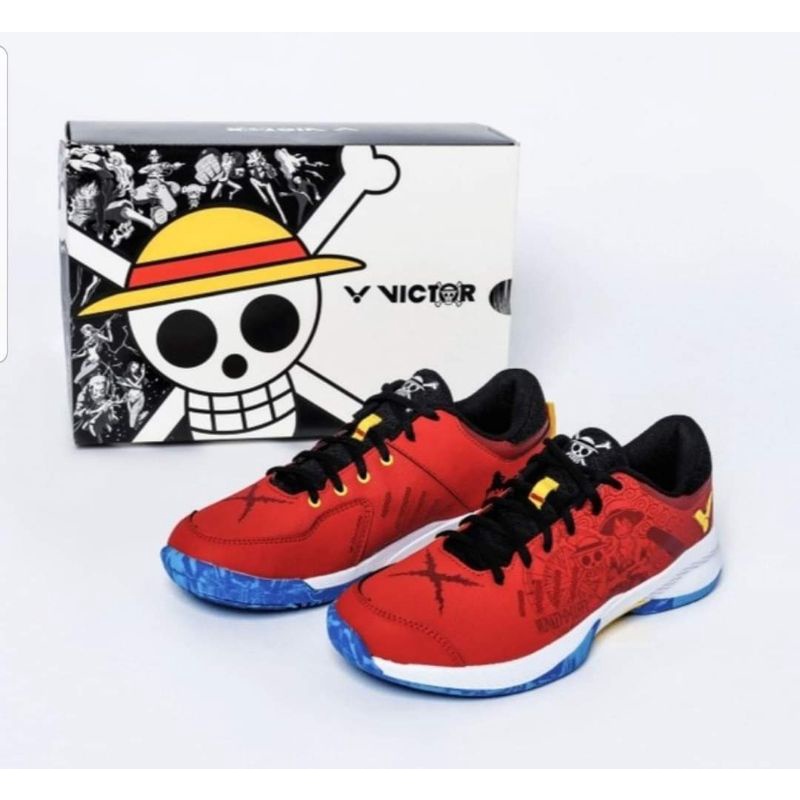 รองเท้ารุ่นท็อปจากทาง VICTOR X ONE PIECE ได้รับลิขสิทธิ์แท้จากญี่ปุ่น ...