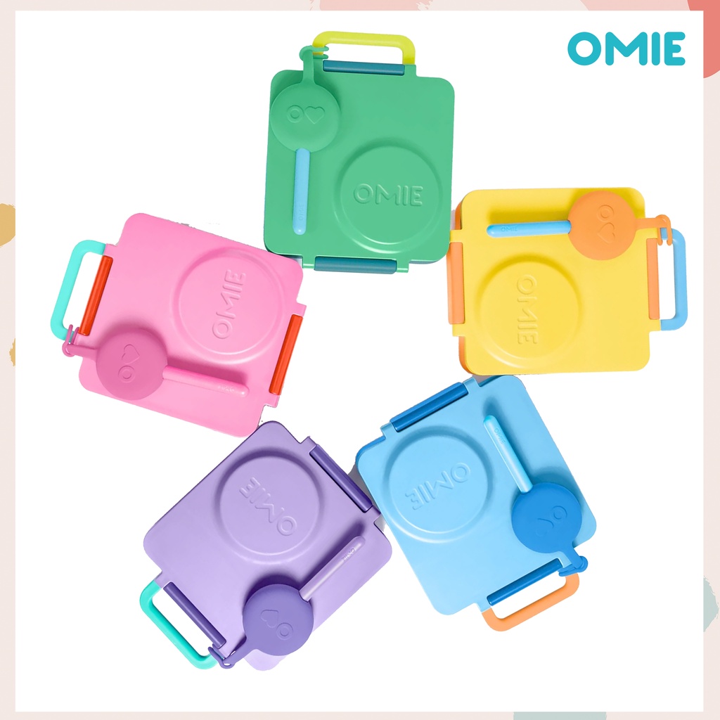 [NEW 2022] กล่องข้าว+ช้อนส้อม Omie Box กล่องข้าวเก็บอุณหภูมิ พร้อมช้อน ...
