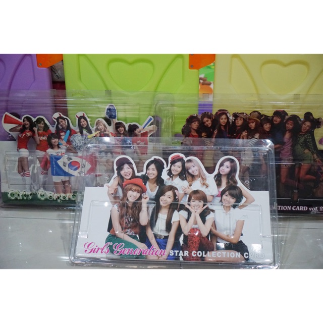 Star collection card SNSD 1,2,2.5 ของแท้ครบทุกใบ!!! ส่งฟรี | Shopee ...