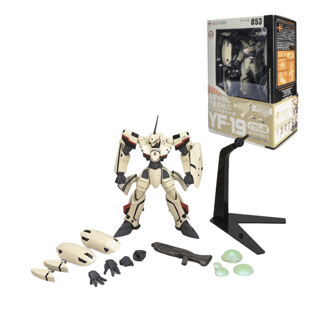 REVOLTECH : NO.053 : MARCROSS PLUS VALKYRIE YF-19 ISAMU Type [RARE ...