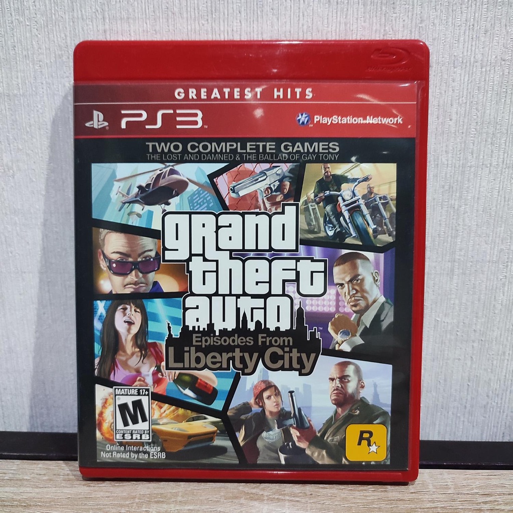 {ENGLISH} PS3 Grand Theft Auto Episodes from Liberty City PS3 แผ่นเกม ...