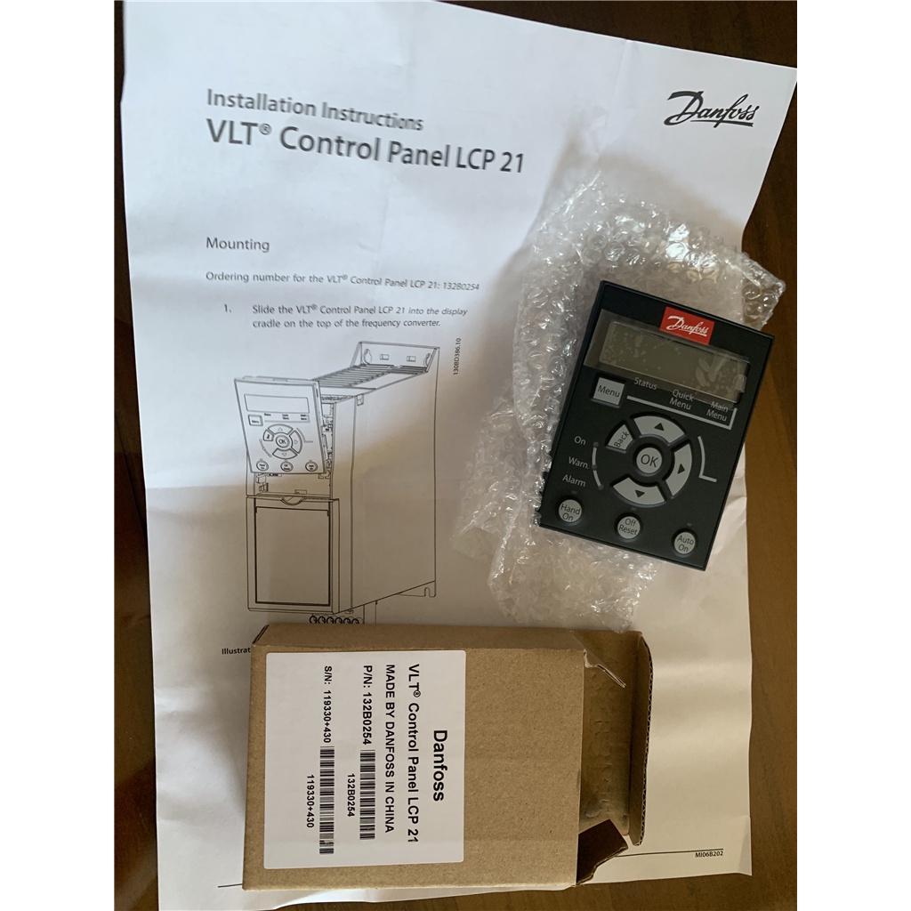 ใหม่ Danfoss FC360 แผงดําเนินงานอินเวอร์เตอร์ LCP21 หมายเลขสั่งซื้อ ...