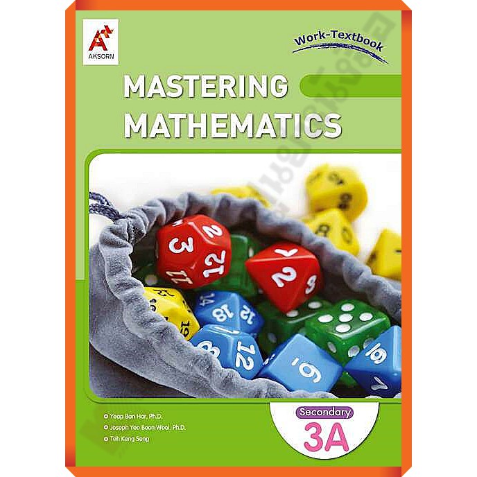 Mastering Mathematics Work-Textbook Secondary 3A /8858649144720/360 ...