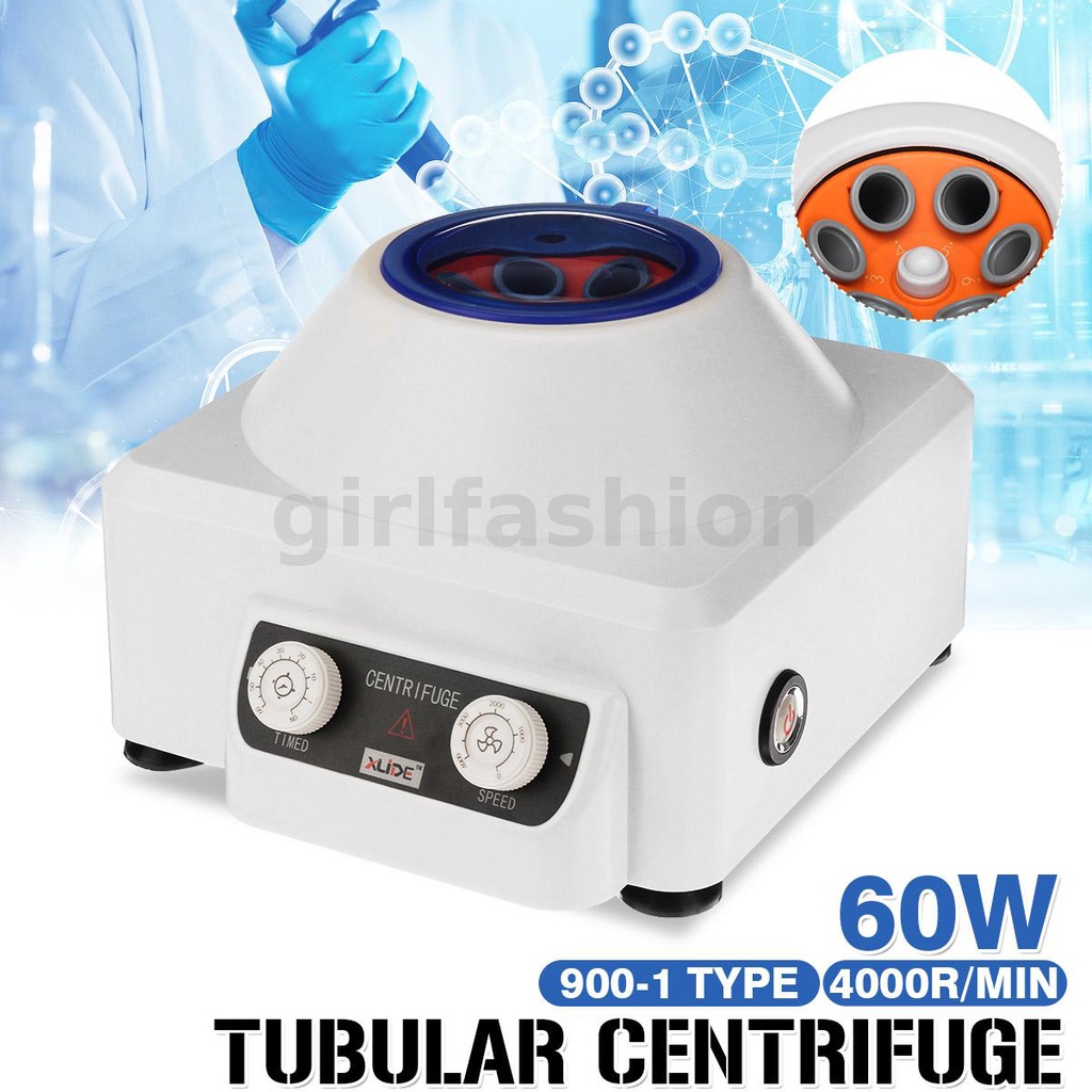 4000rpm Tubular Centrifuge Lower-speed Desktop Laboratory Centrifugal ...