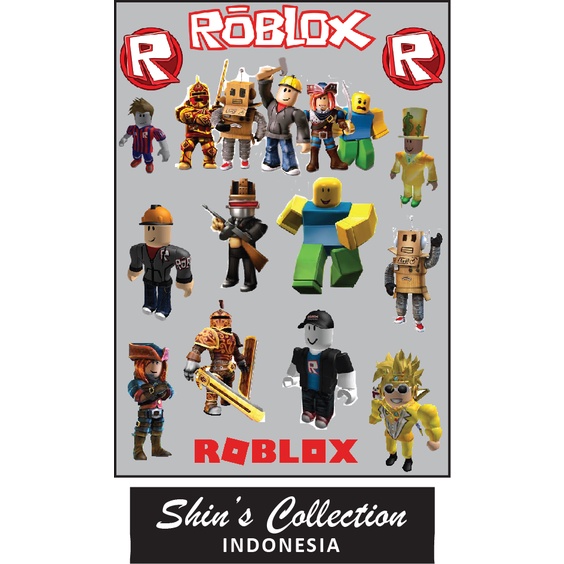 Roblox สติ๊กเกอร์กันน้ํา 1 ชิ้น | Shopee Thailand